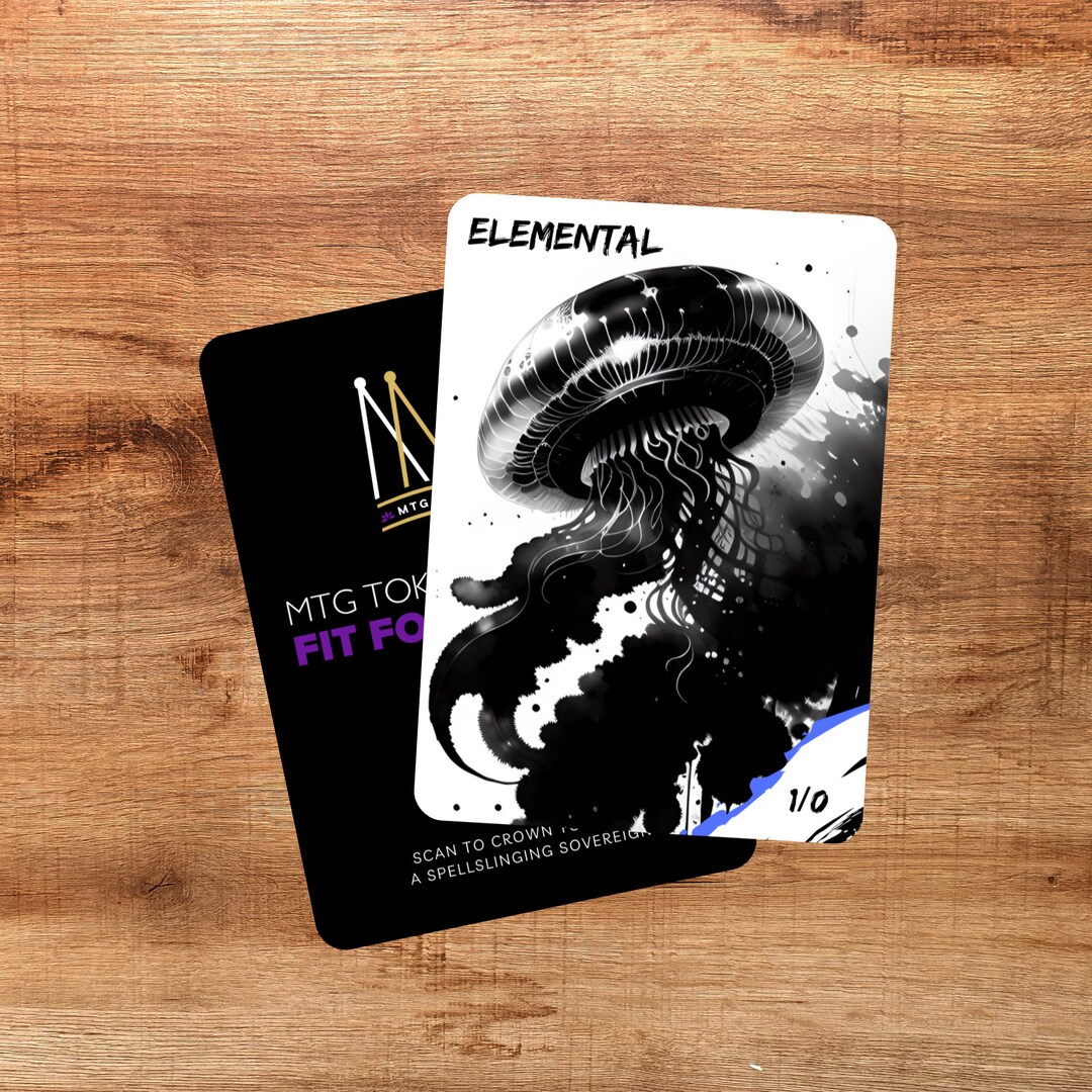X5 Master of Waves Elemental Tokens for Magic the Gathering - Etsy
