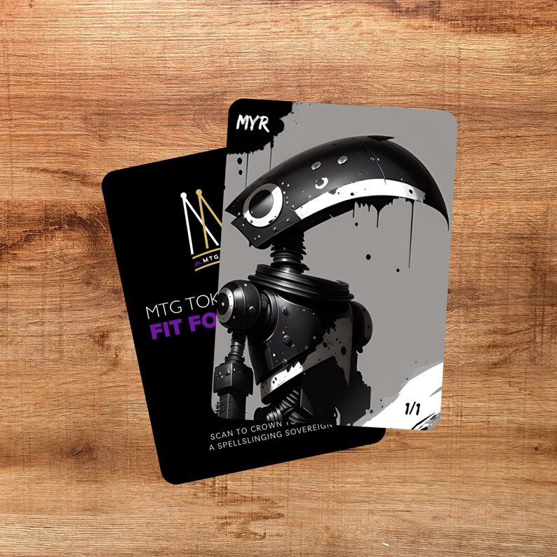 X5 Myr Tokens for Magic the Gathering MTG Tokens - Etsy