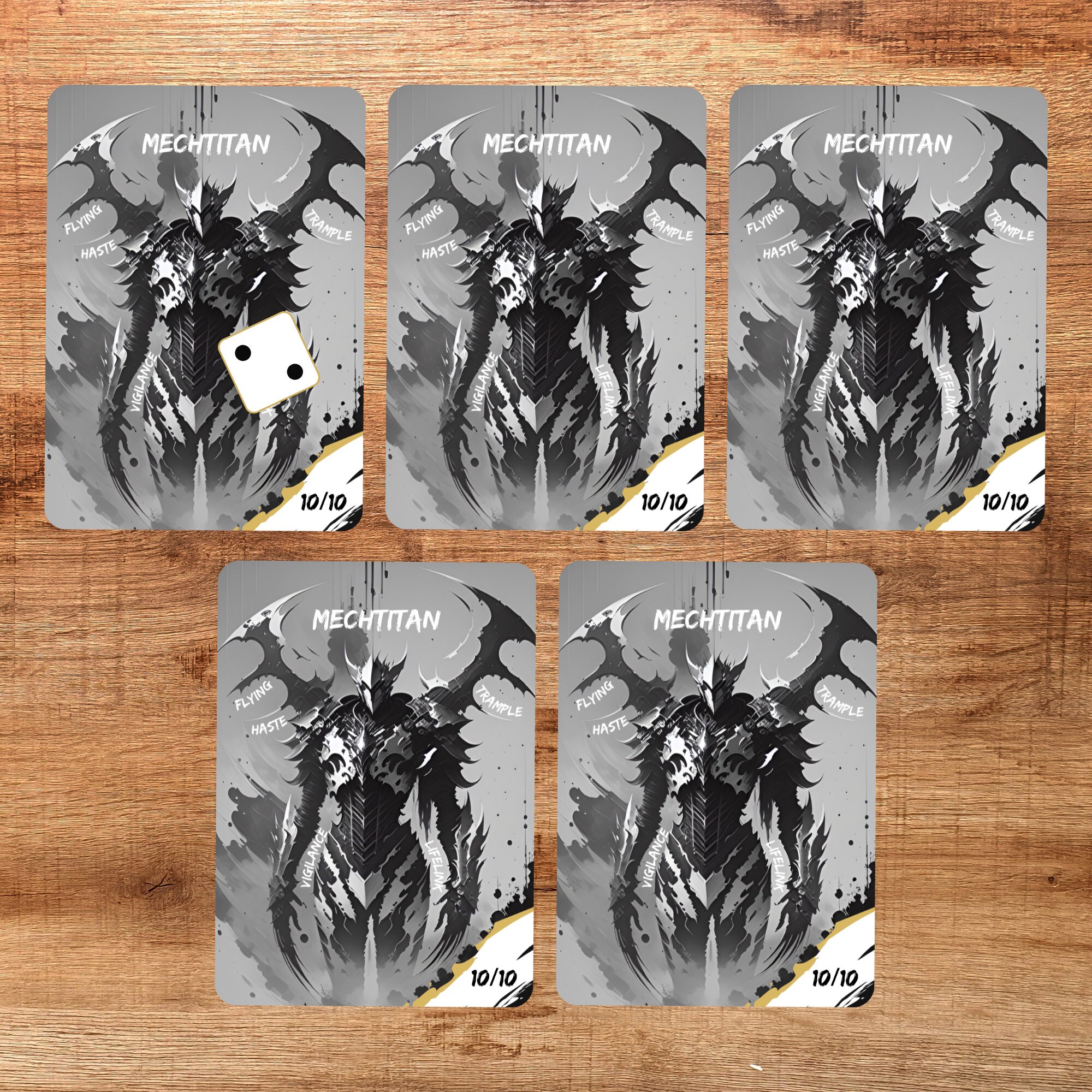 X5 Mechtitan Tokens for Magic the Gathering MTG Tokens - Etsy