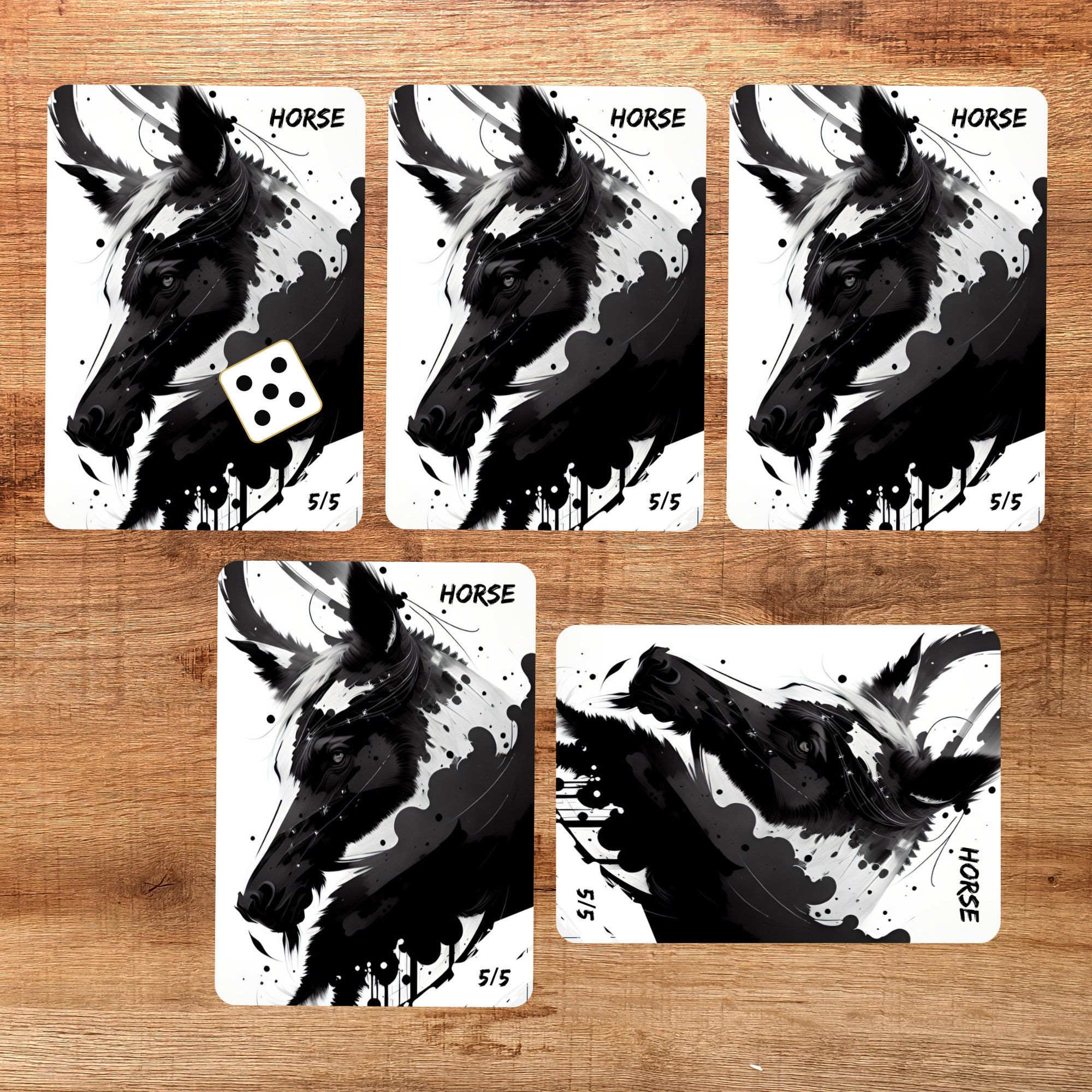 X5 Horse Tokens for Magic the Gathering MTG Tokens - Etsy