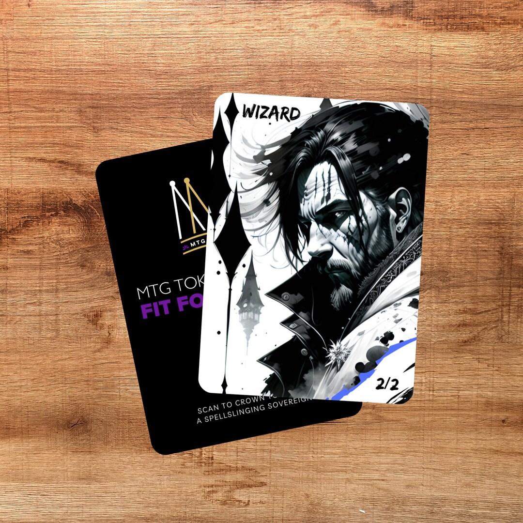 X5 Wizard Tokens for Magic the Gathering MTG Tokens - Etsy