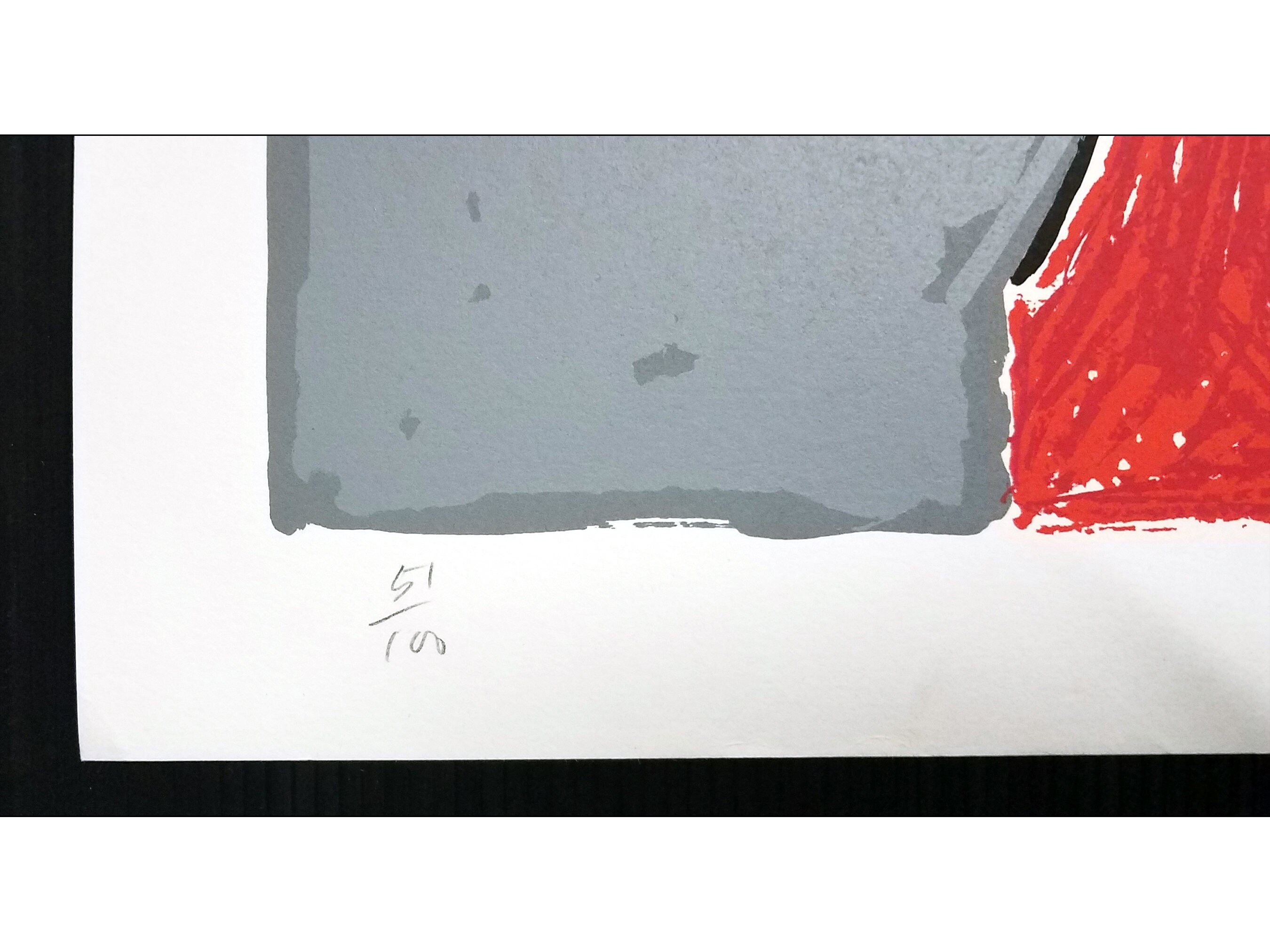 Bruce Porter Bayard Series #2 Signed Serigraph of 100 Abstract 1999 ...