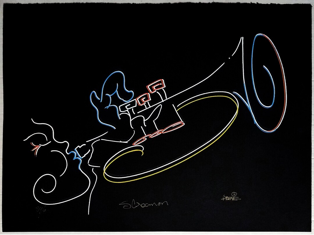 Jeffrey Glenn Reese Scream on Signed & Numbered Serigraph Limited to 300 | African American Art ...