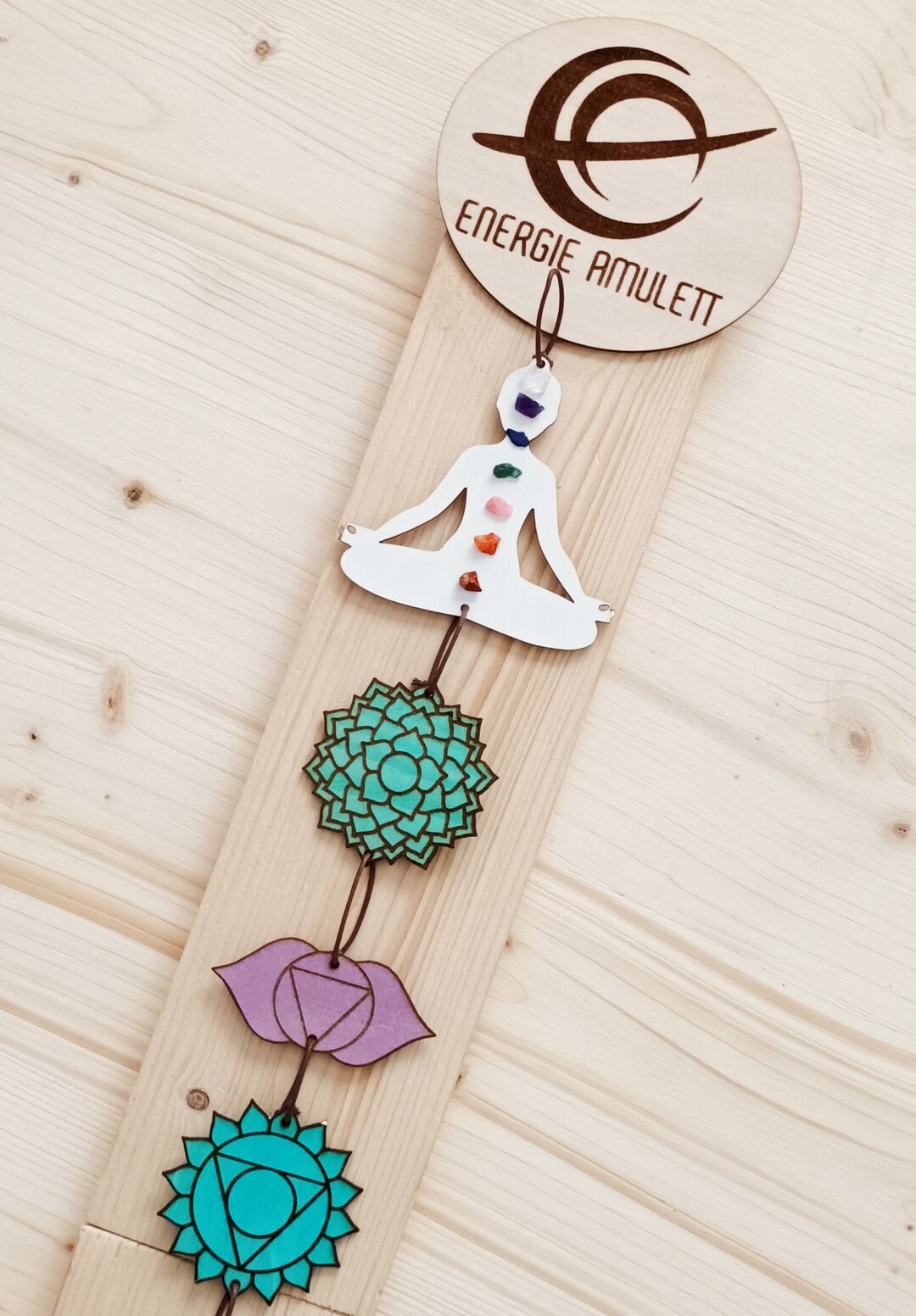 Chakra Home Decoration, Wood, Spiritual, Yoga, Meditation, Yoga Figure ...
