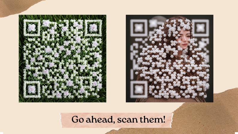 Custom QR Code Art - Photorealistic - Etsy