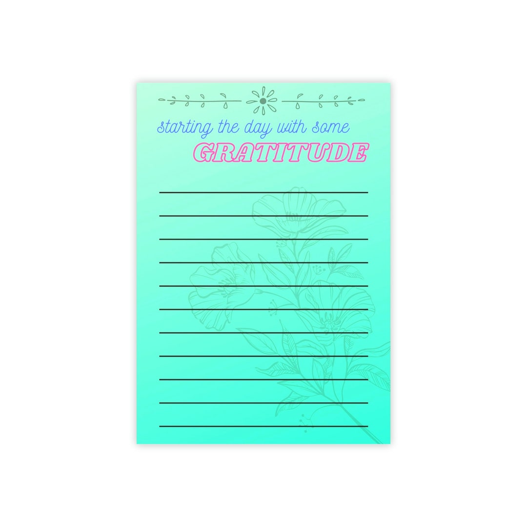 Post-it® Notes Productivity Gratitude Starting My Day - Etsy