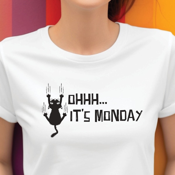 Monday Tshirt - Etsy