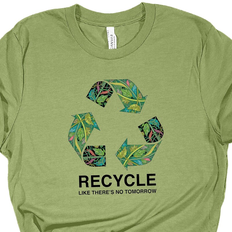 Recycle T Shirt - Etsy
