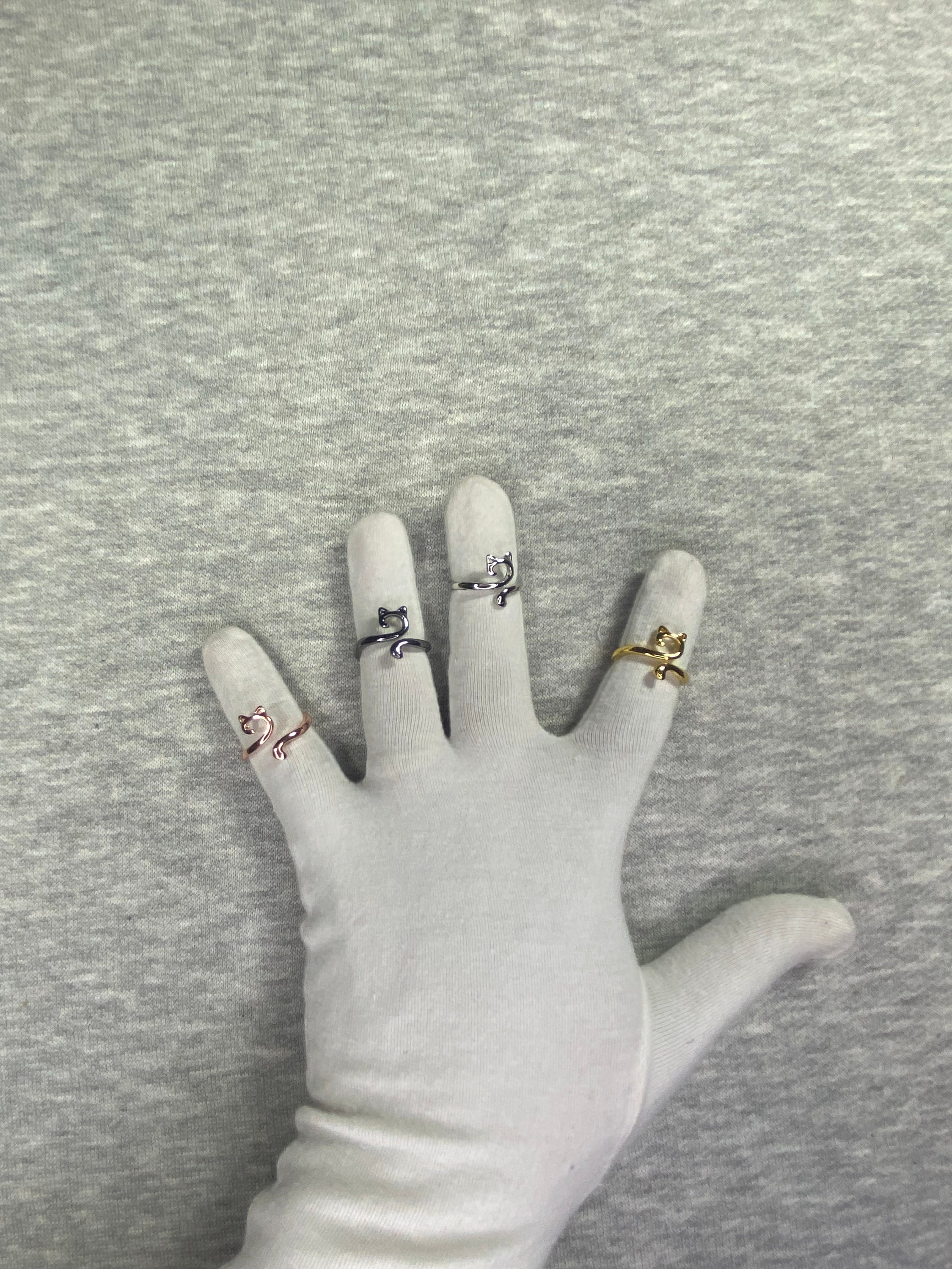 Adjustable Tension Crochet/knitting Rings Kitty, Sells by One - Etsy