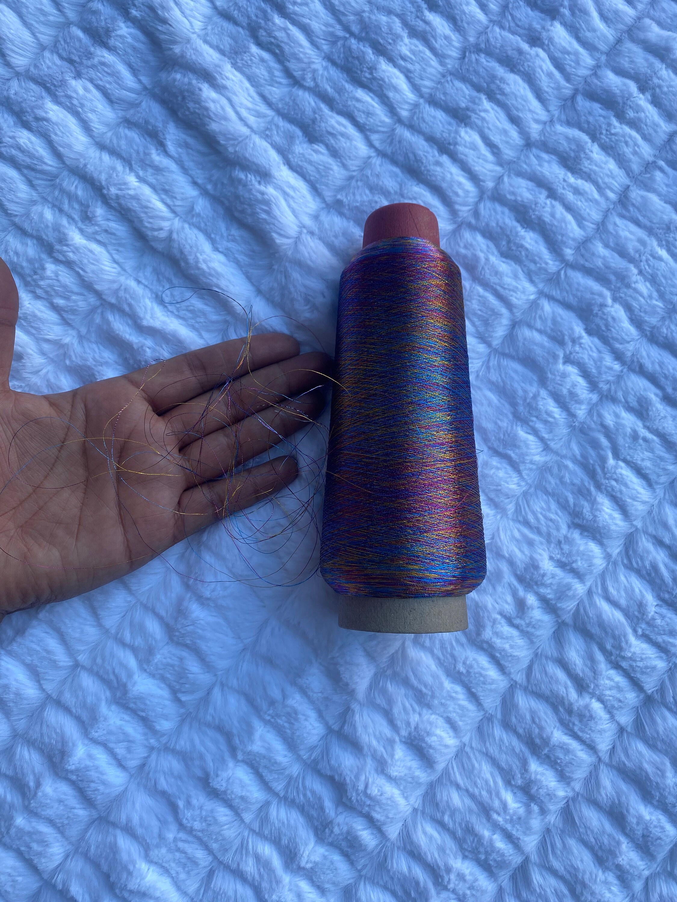 Metallic Embroidery Thread Spool - Etsy