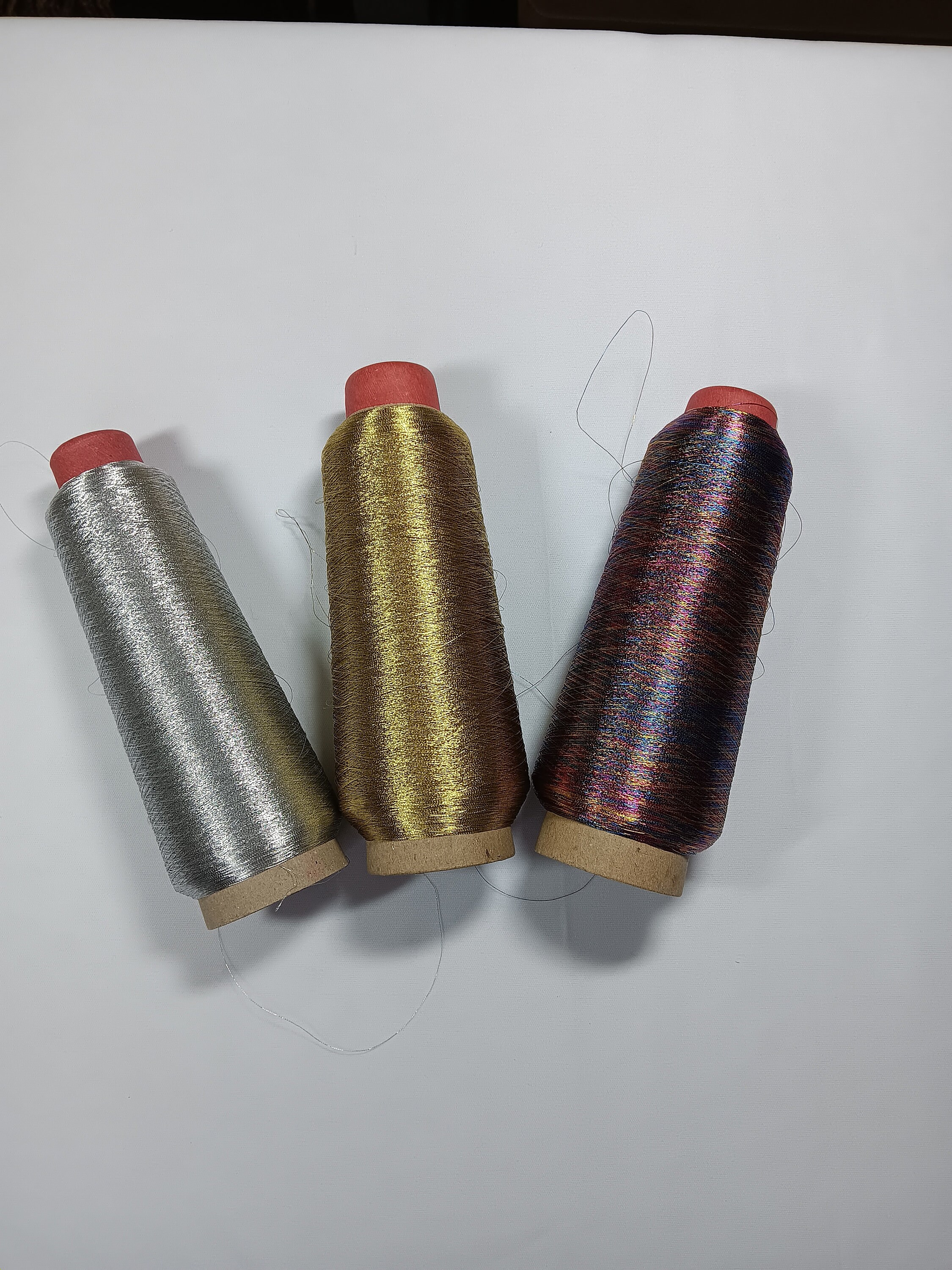 Metallic Embroidery Thread Spool - Etsy