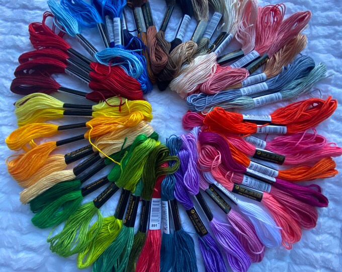 Exquisite Embroidery Thread ALL Colors 1100 Meter Spools - Etsy