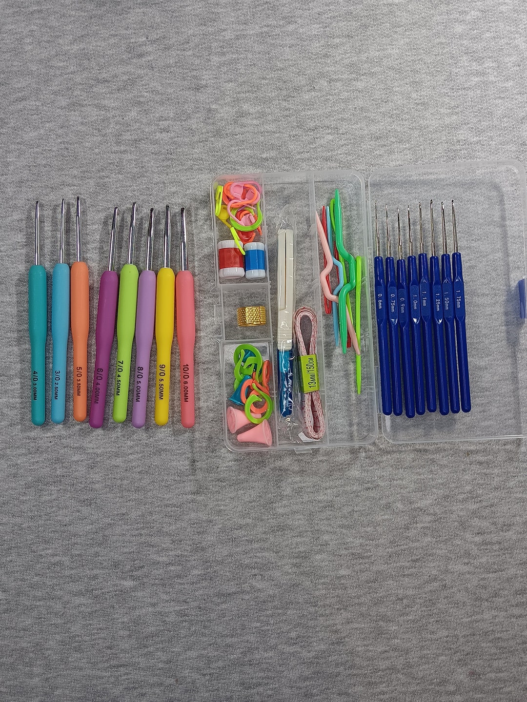 45pcs. Crochet Tools Set Box - Etsy