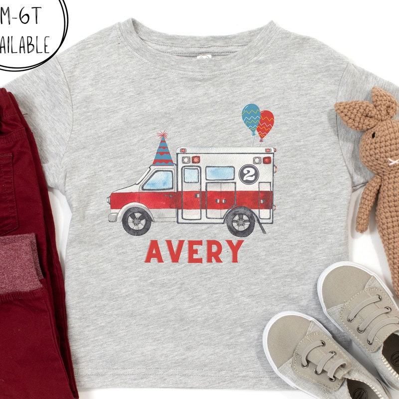 Ambulance Tee Shirt - Etsy