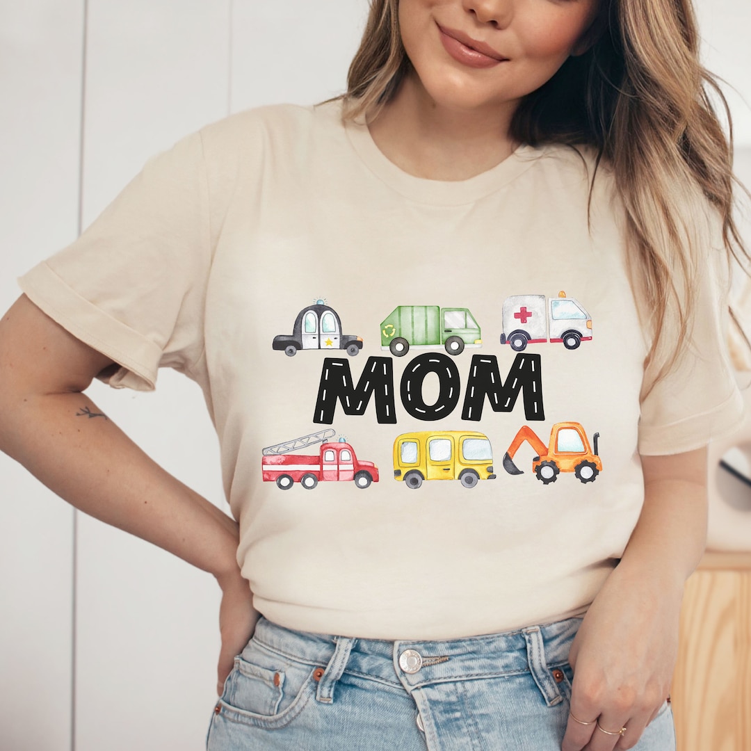 Personalized Adult Transportation Birthday T-shirt, Mom Dad ...