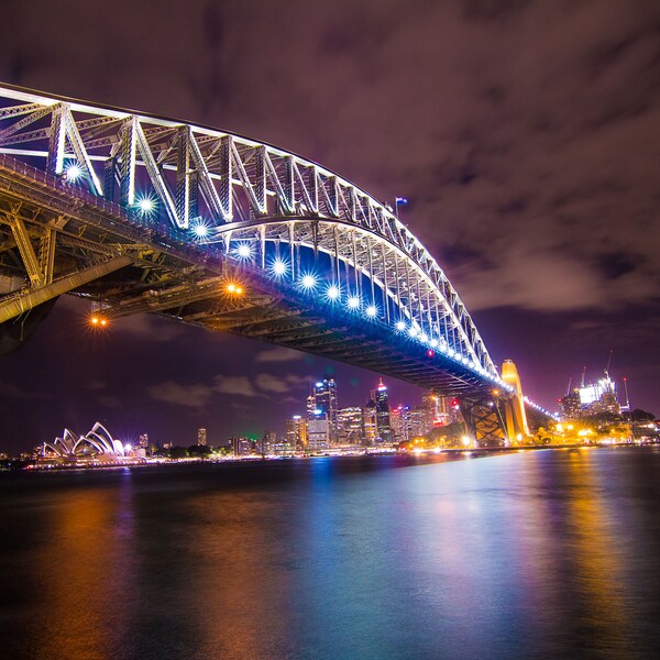 Sydney Harbour Bridge Print - Etsy