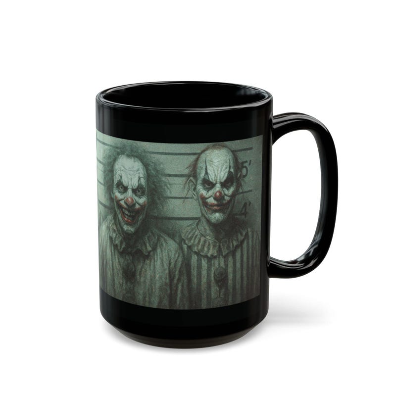 Ready to Haunt Your Caffeine Routine | Sinister Clown Coffee Mug ...