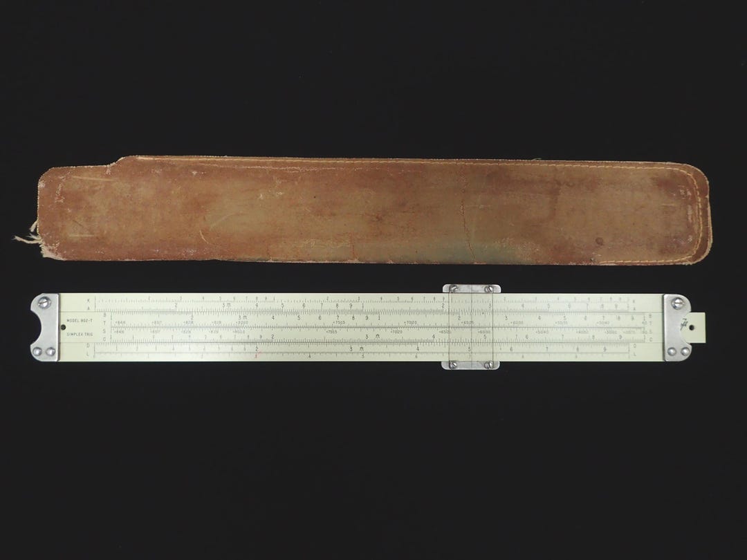 Vintage Pickett Slide Ruler Model 902-T - Etsy