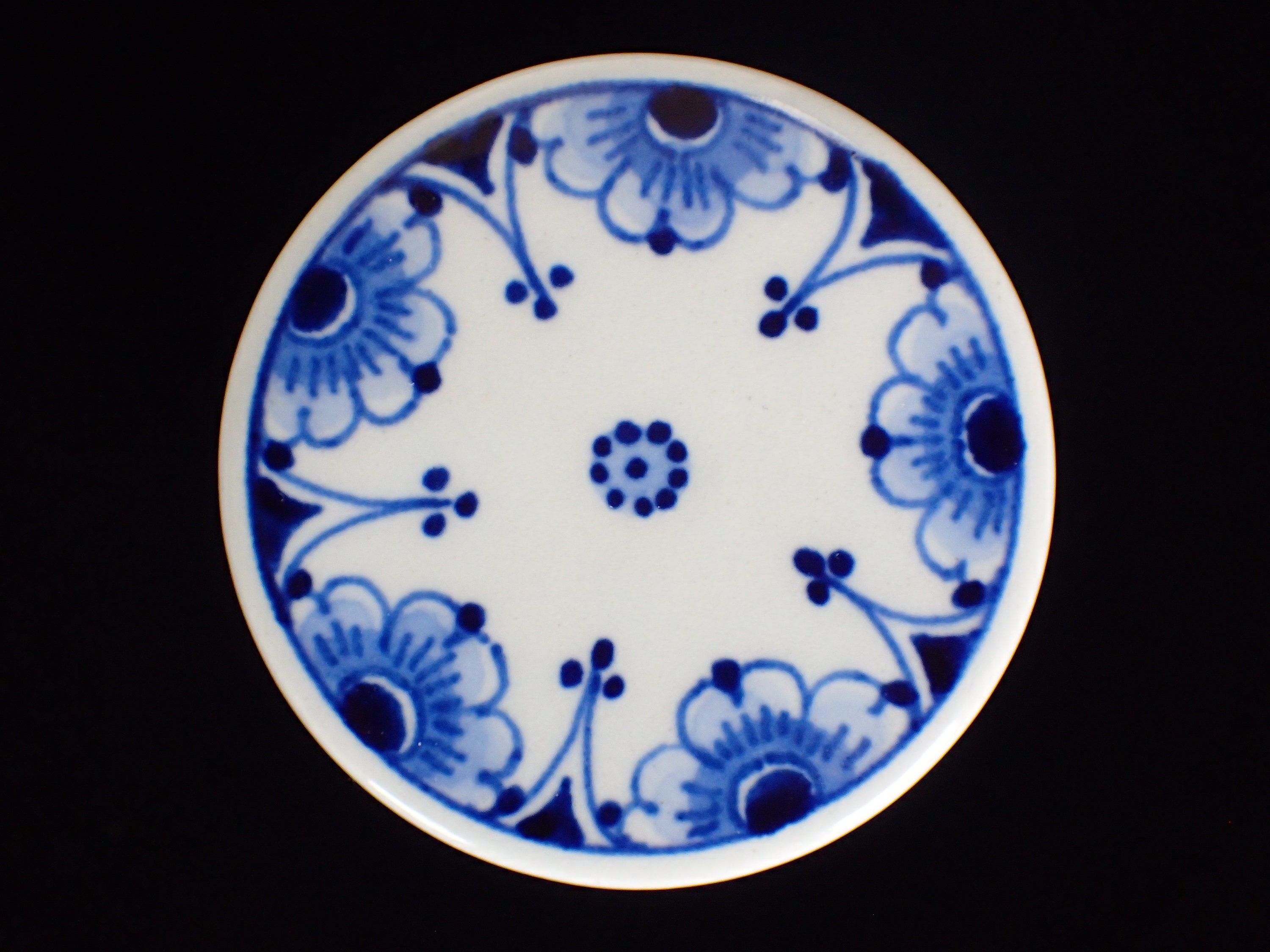 Vintage Royal Delft Hand Painted Porcelain Pill Box - Etsy
