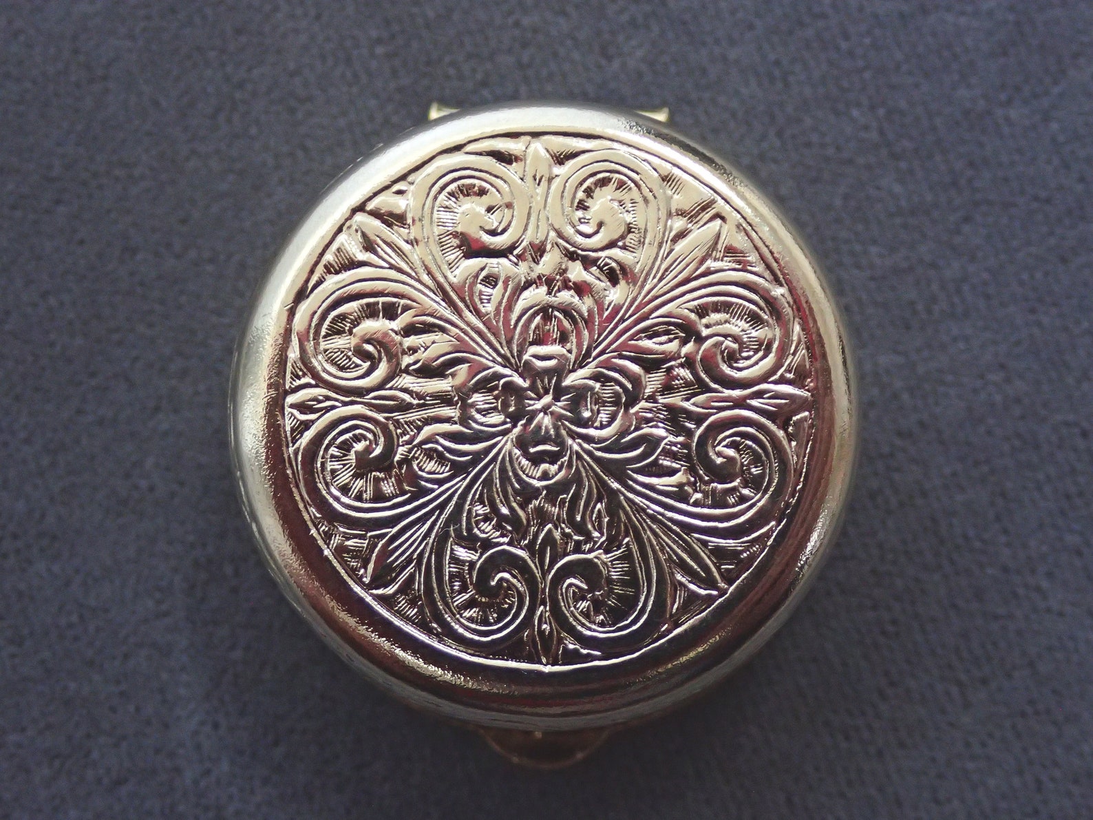 Murano Glass Pill Box With Millefiori Flowers - Etsy