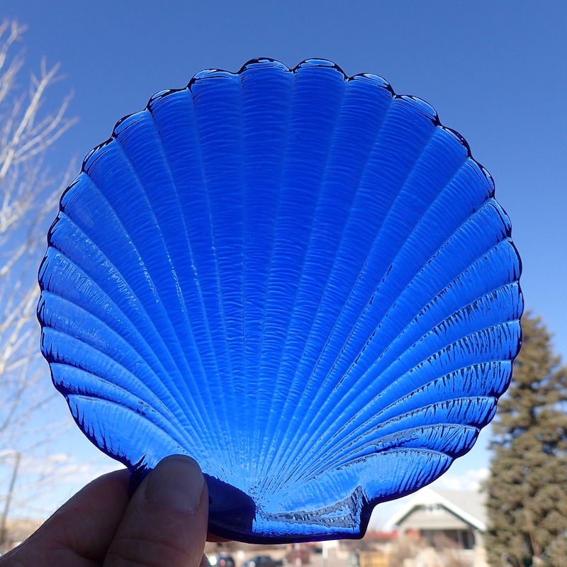 Cobalt Blue Plate - Etsy