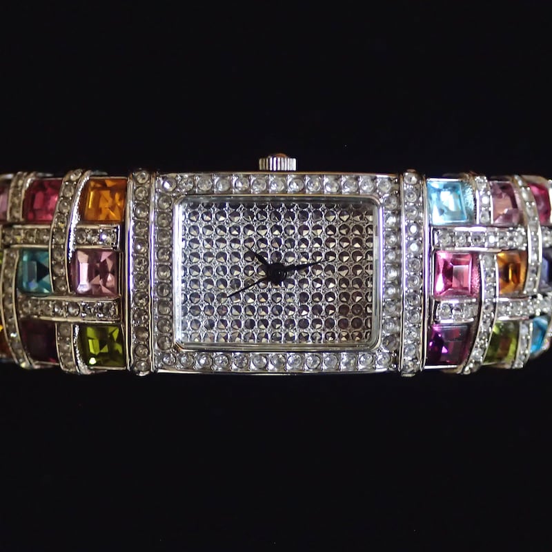 Rhinestone Watches - Etsy