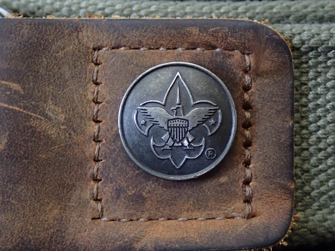 Rare Vintage Boy Scouts Belt. - Etsy