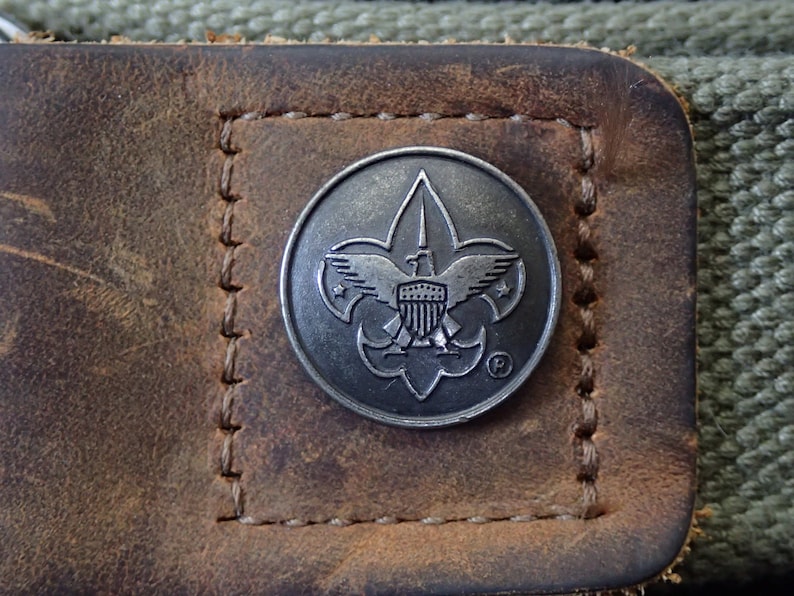 Rare Vintage Boy Scouts Belt. - Etsy