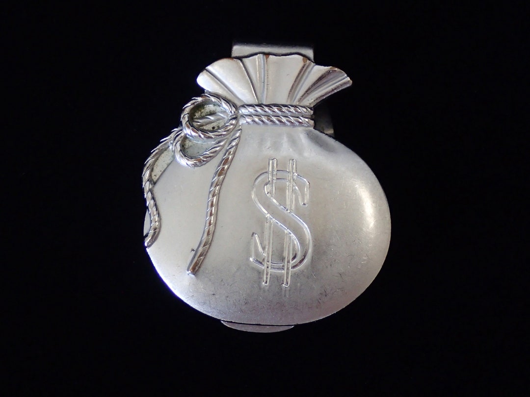 Vintage Anson Money Bag Money Clip. - Etsy