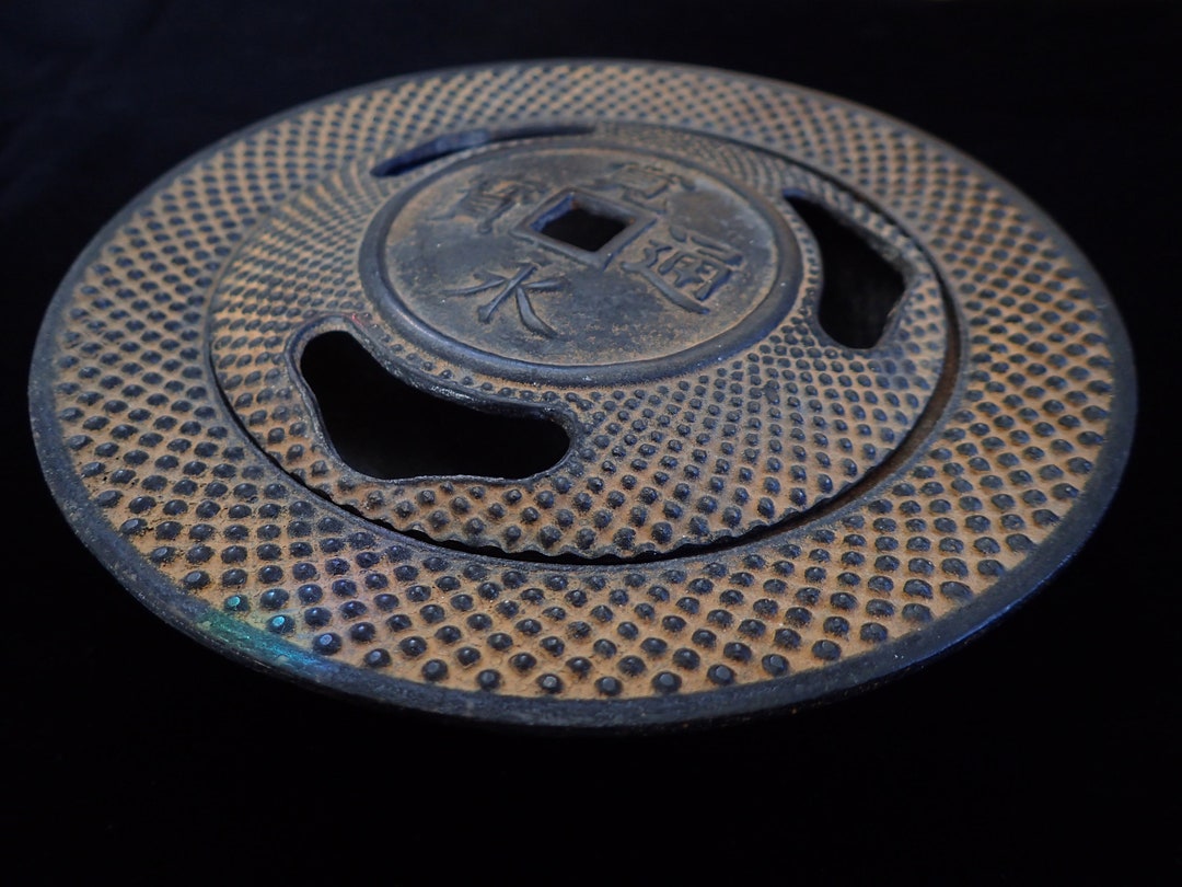 Vintage Japanese Nambu Tekki Cast Iron Incense Burner - Etsy