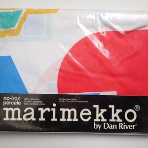 Marimekko, Dan River, Sheet, New Old Stock, Tug-tug, Bedding - Etsy