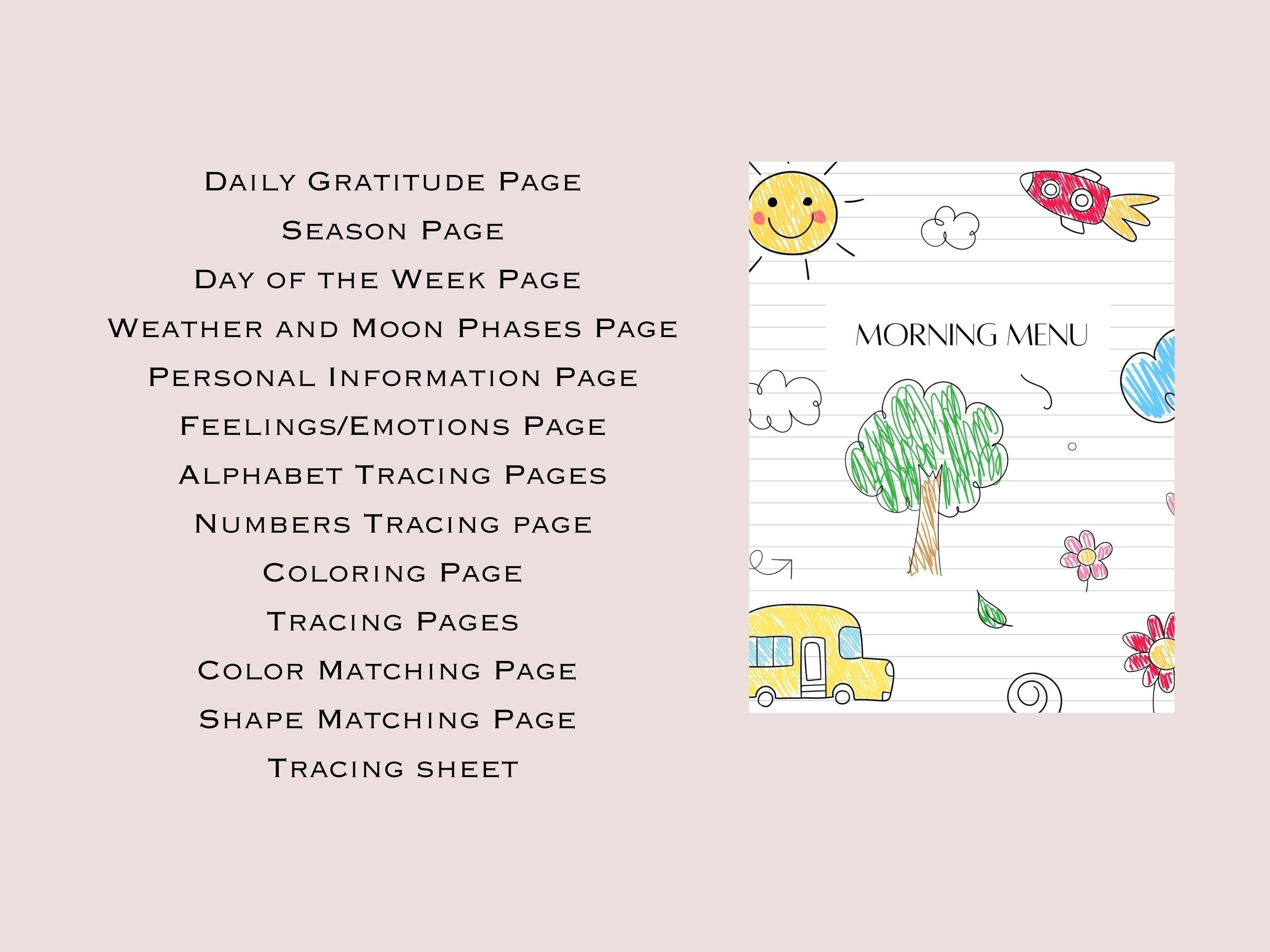 Preschool Busy Book, Todler Busy Book, Busy Book Printable, Toddler ...