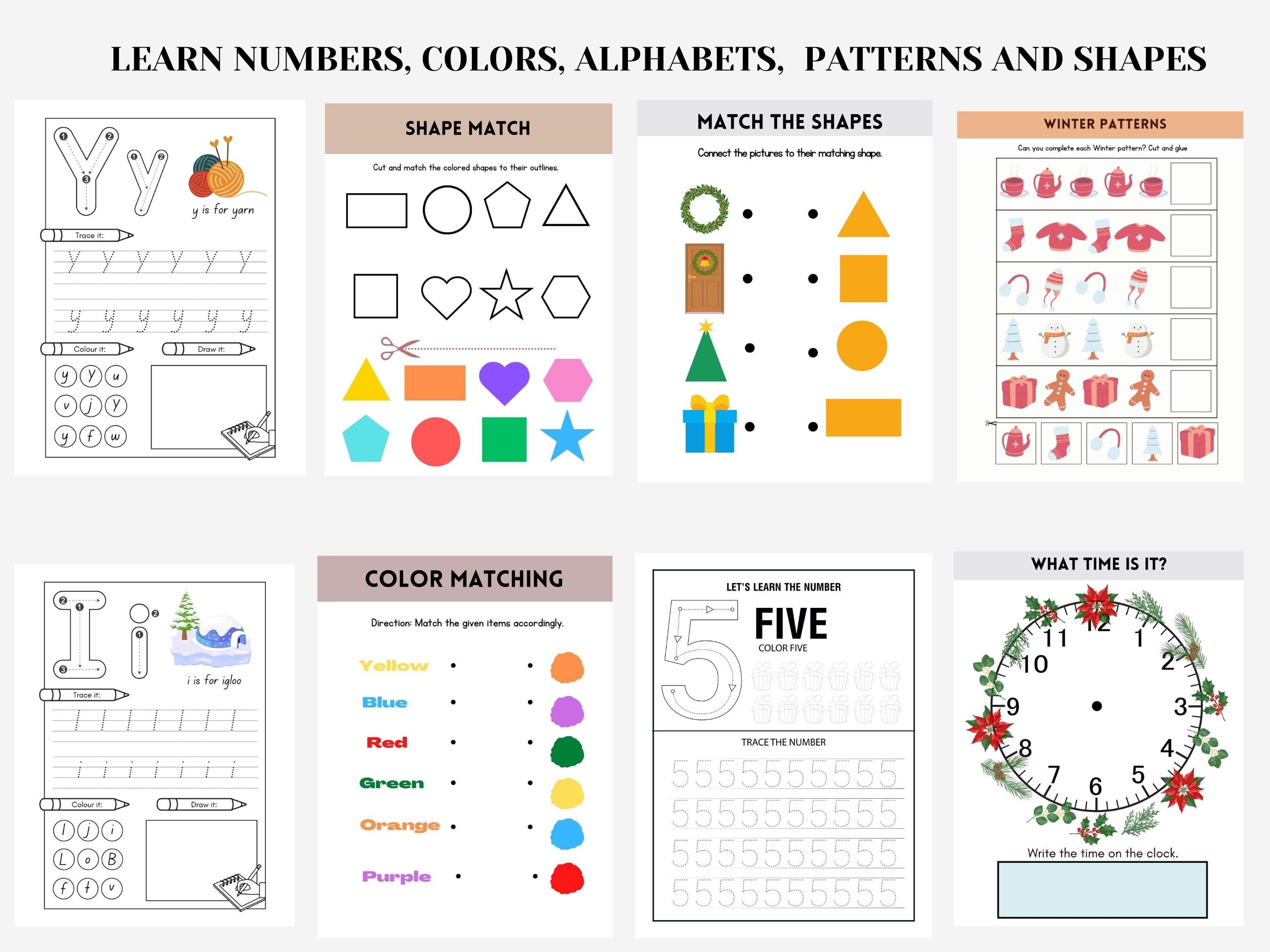 Winter Morning Menu Pages, Preschool Home School Binder, Morning Basket ...
