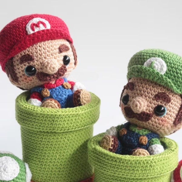 Crochet Mario Plushies - Etsy