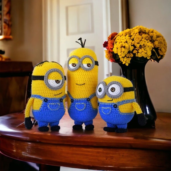 Crochet Minion - Etsy