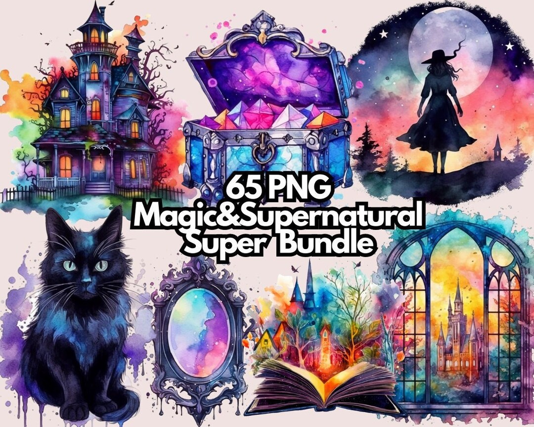 Magic Clip Art Bundle Fantasy Clipart Free Commercial Use Clip - Etsy