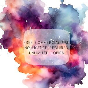 Watercolor Clip Art, Commercial Use, Instant Download, Color Splash Png ...