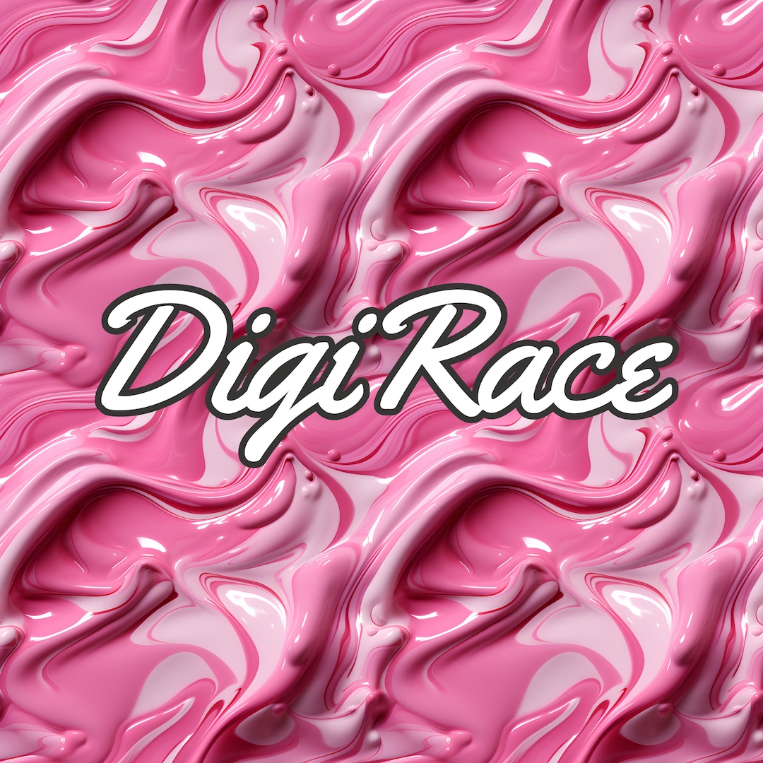 Seamless Pink Liquid Print, Digital Paper Bright Color for Printing and ...