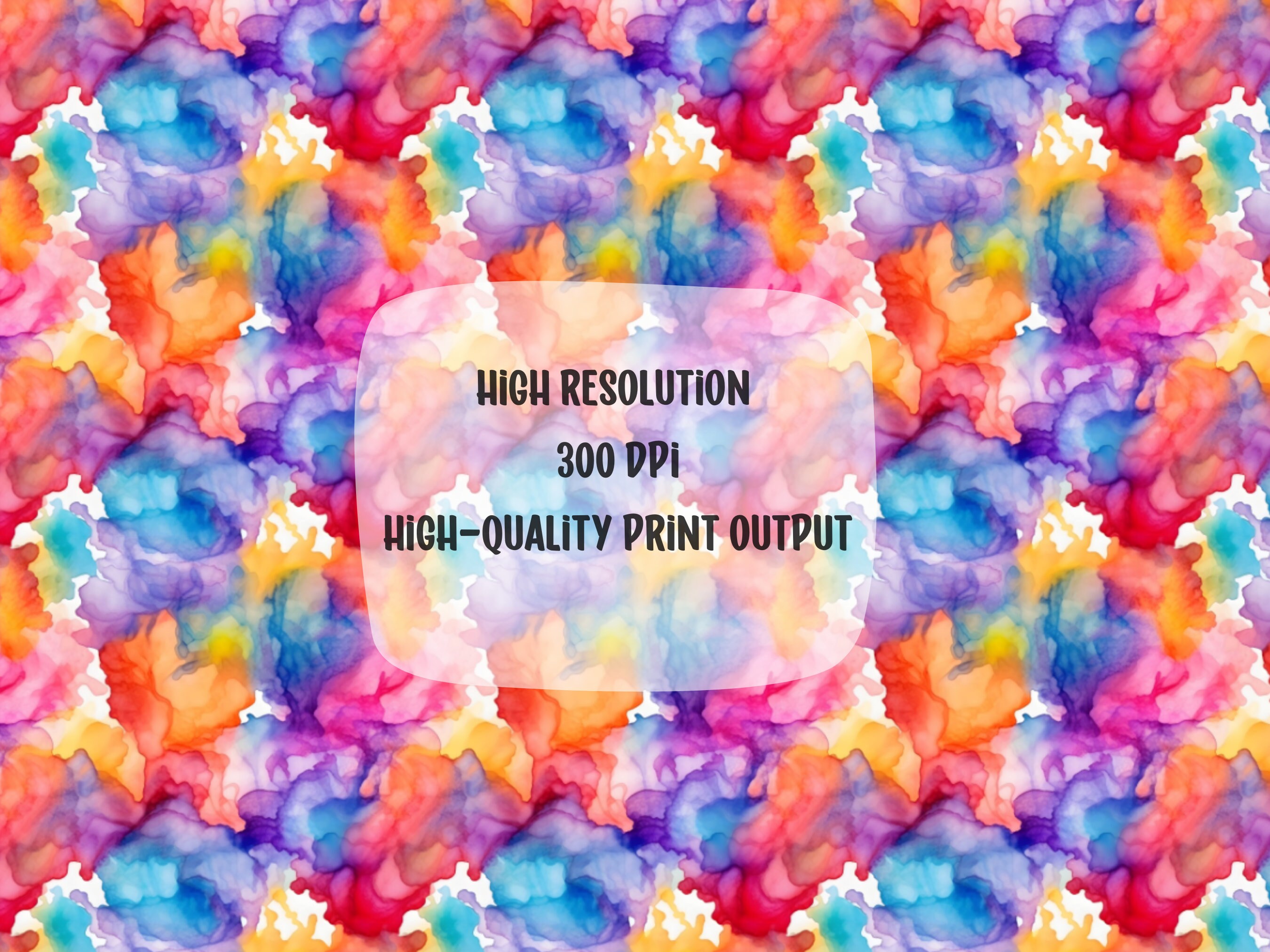 Rainbow Alcohol Ink Seamless Pattern Rainbow Digital Paper Alcohol Ink ...