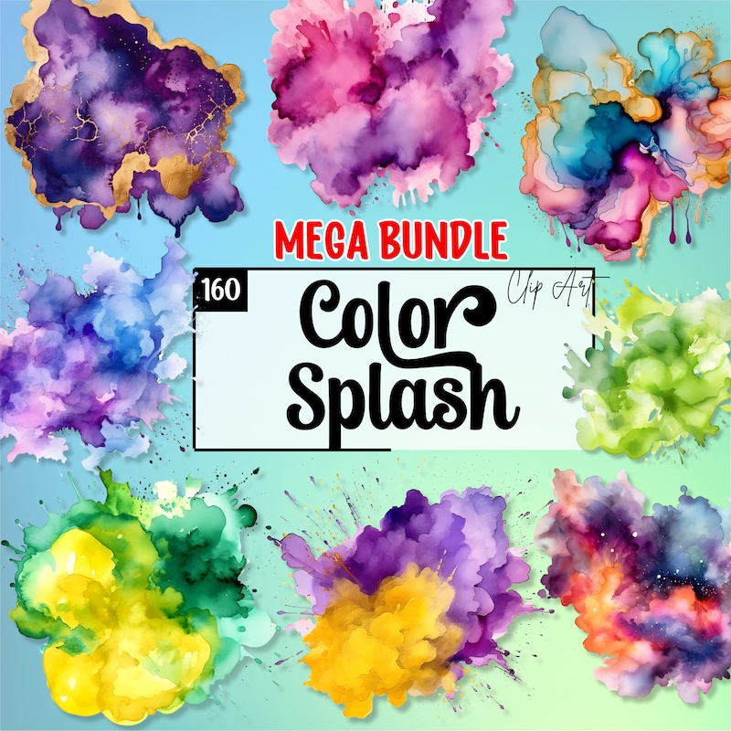 Custom Splatter Paint Mug - Etsy