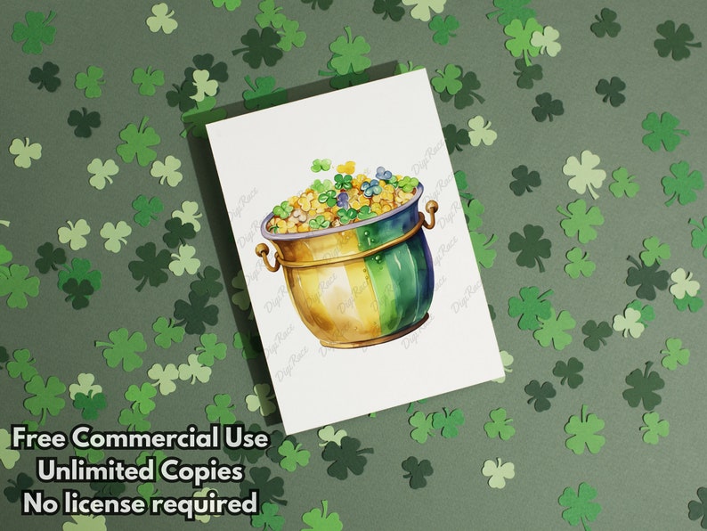 Clip Art of Luck for Cards, Sublimation, Png Images of Fortune, Money ...