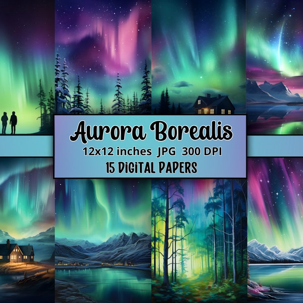Aurora Borealis - Etsy