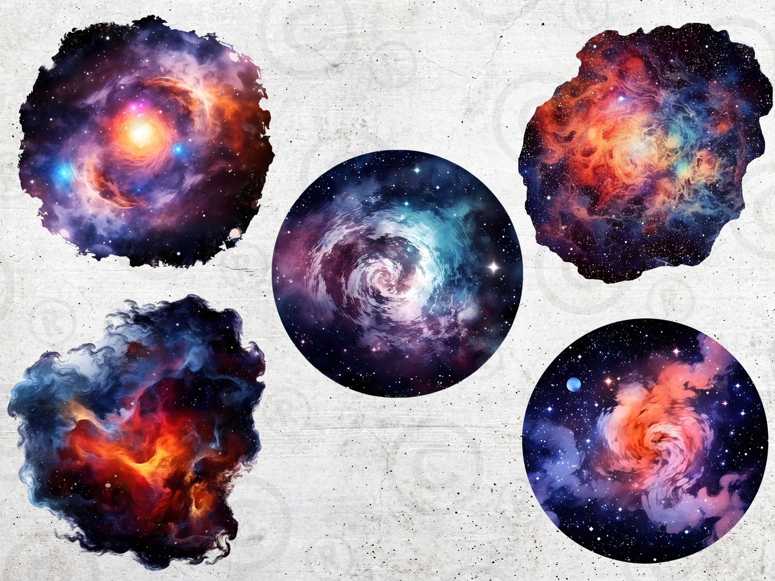 Clip Art Galaxy 300 DPI Free Commercial Use Transparent Background ...