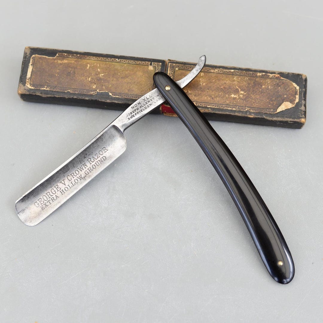 Vintage George V Crown NON XLL Joseph Allen & Sons Sheffield England ...