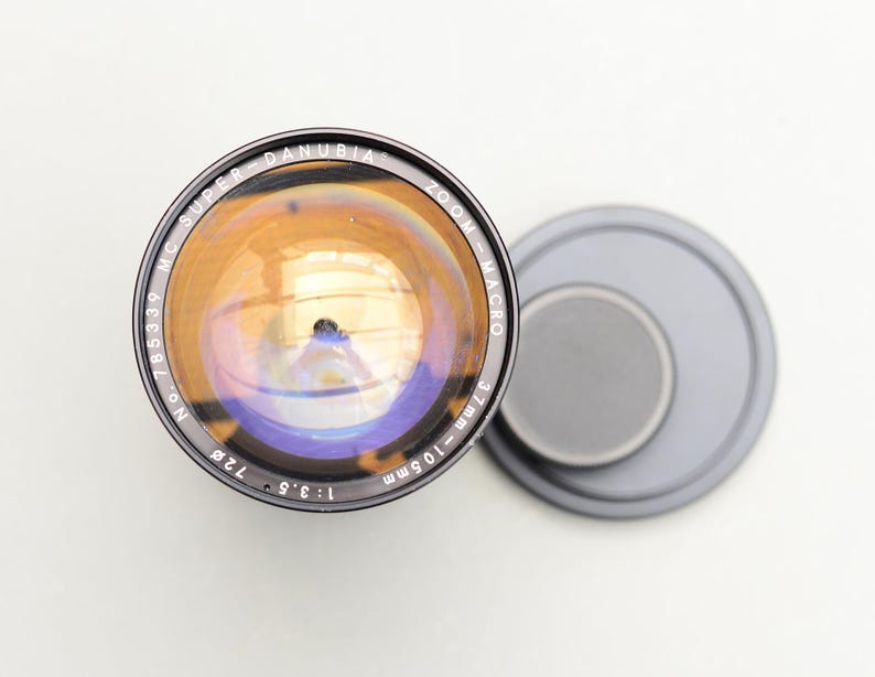 Vintage Super Danubia Zoom-macro 37-105mm F/3.5 Lens No 785339 Film ...