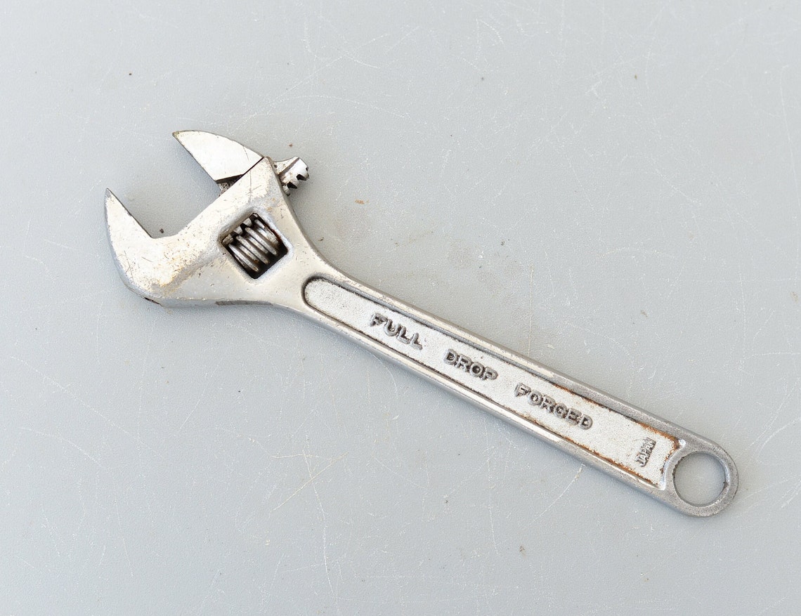 Vintage FULLER No 8 Japan Adjustable Spanner Wrench - Etsy