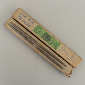 2 Vintage Nicholson 9" Double Ender File Files Saw Silversmith Jeweler ...