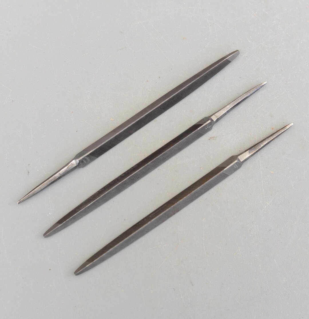 3 Vintage John Baker & Sons File Files Silversmith Jeweler Watchmakers ...