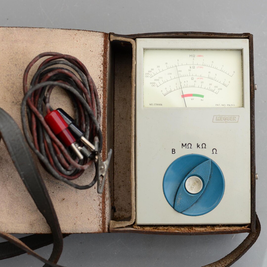 Vintage Megger Isolate Circuit & Connect Tester Box - Etsy