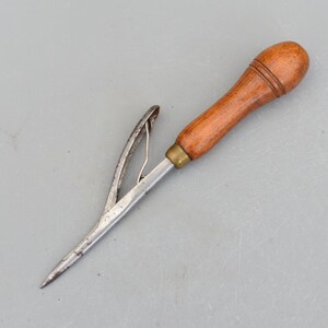 Vintage Rag Rug Spring Tool Bodger Made in England Brown's Patent No ...